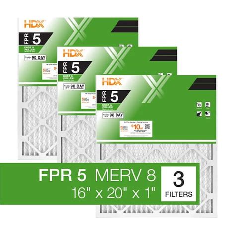 16x20x1 Air Filters The Home Depot