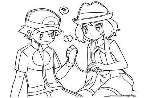 54 Ash Ketchum Coloring Pages