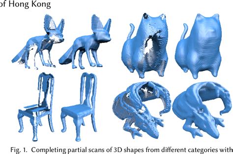 figure 1 from unsupervised shape completion via deep prior in the