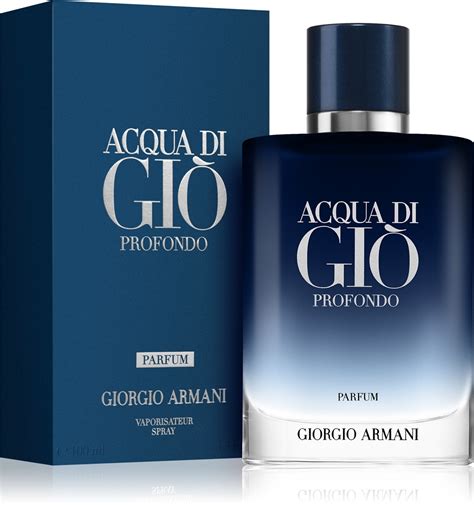 Armani Acqua Di Giò Profondo Parfum Perfume Para Hombre Notinoes