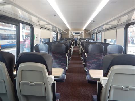 General View Of Seating And Tables In A Class 755 Trains The