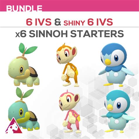 Pokemon Sinnoh Starters