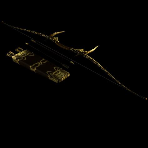 Assyrian Bow Arrows 3d Model 15 Max Obj Fbx Free3d