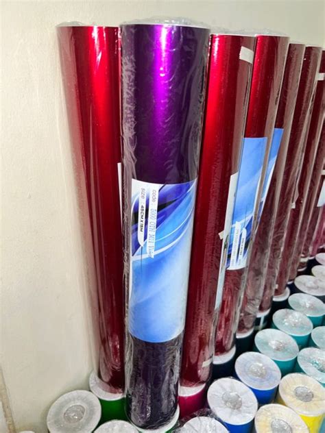 Skotlet Ungu Metalik 1 Roll 45 Cm X 15 Meter Profix Ungu Candy Ungu Metalic Stiker Ungu Lazada