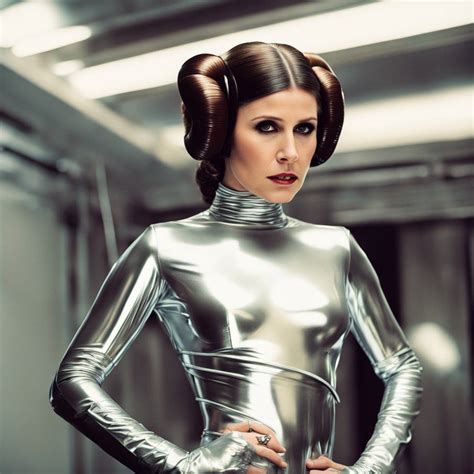 Princess Leia Wearing Latex 3 By Danielfincannon On Deviantart