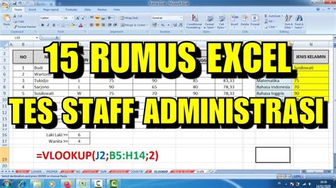 Excel Dan Rumus Microsoft Excel Rumus Excel Pembagian