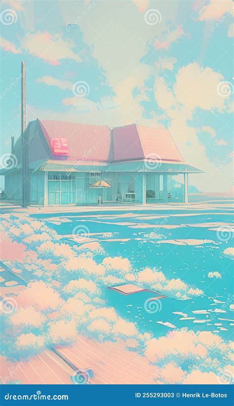 Vaporwave 90s Aesthetic 80s Retro Cyberpunk Illustration Artwork