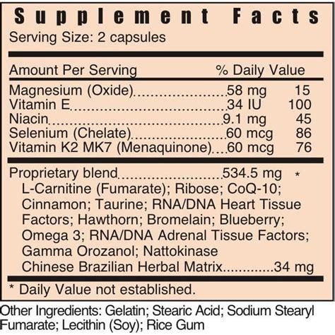 Systemic Formulas 48 Hq Heart Energy Revelation Health Llc