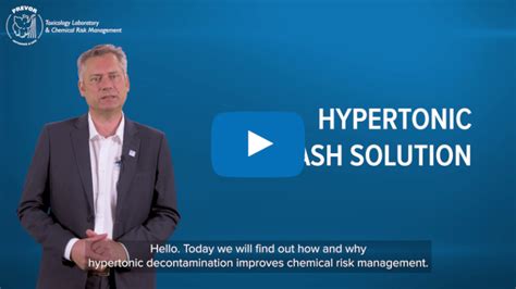 Prevor Managing The Chemical Risk Through Prevention And First Aid Training