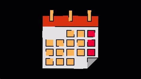 Animated Calendar Stock Video Footage For Free Download