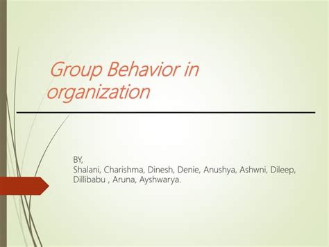 Organizational Behaviour Pptx Organizational Behaviour Pptx