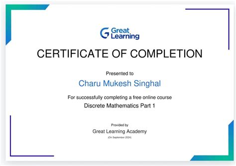 Great Quiz Certification Achivement Charu Singhal