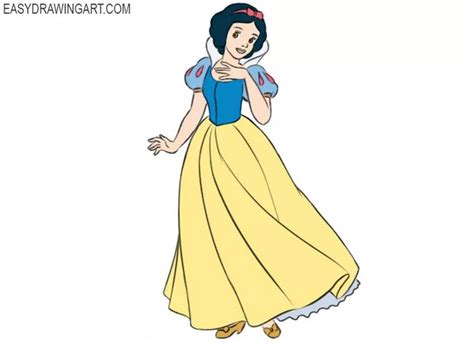 21 Snow White Drawing Ideas Step By Step Guide Diyncrafty