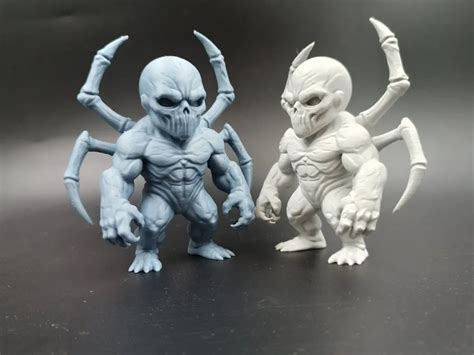 Stranger Things Chibi Spider Vecna Upside Down Free 3d Print