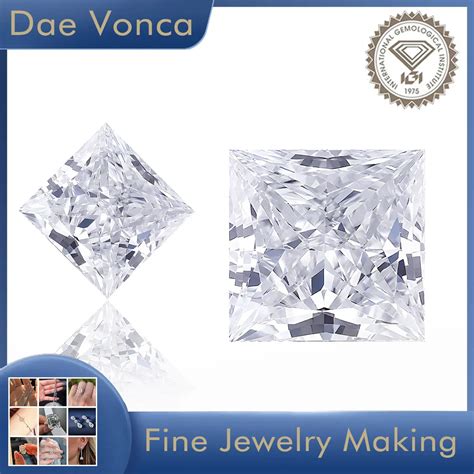 Princess Cut Lab Grown Diamond De Color Igi Certificate 20 80ct Cvd
