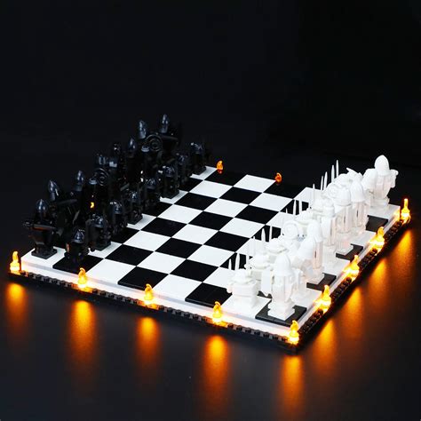 Lightailing Led Lighting Kit For Hogwarts Wizards Chess Compatible With Legos 76392 Not