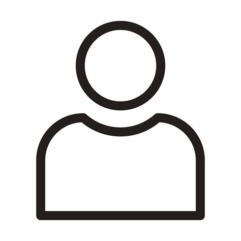 Profile Icon Png Black