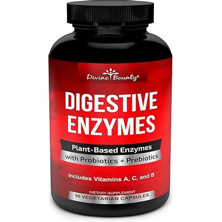 Digestive Enzymes With Probiotics And Prebiotics Digestive