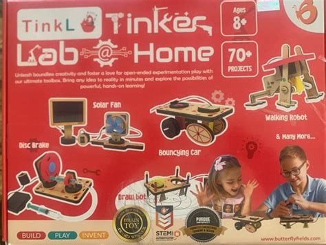 Tinkl Tinker Lab At Home 70 Projects Ages 8 Open Box 850028934357 Ebay