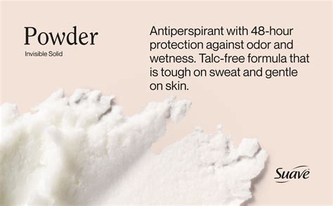 Suave Antiperspirant Deodorant For Women Powder 2 Size