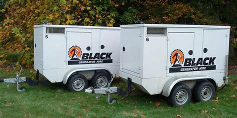 Black Generator Hire The Best Seats In The House