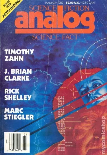 Analog Science Fictionscience Fact Vol 109 1 Vg 40 1989 Image Stock