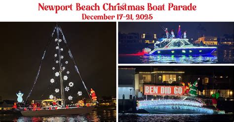 Experience The 117th Newport Beach Christmas Boat Parade With Voyagers
