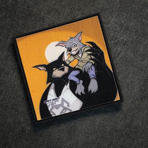 Velcro Patch Little Bro Jack Artwork 3x3