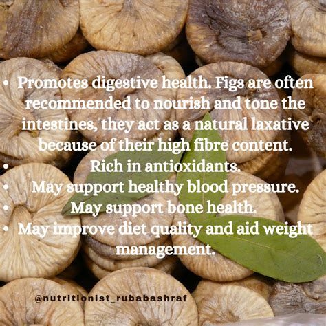 Dt Rubab Ashraf On Linkedin Health Benefits Of Fig
