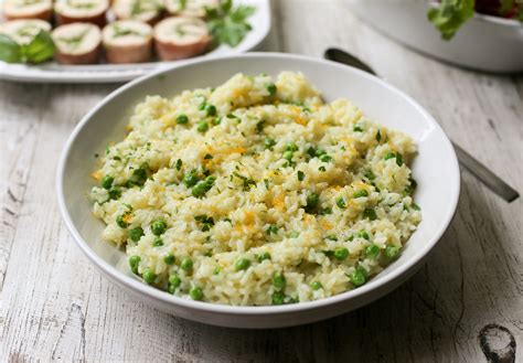 Electric Pressure Cooker Risotto With Peas And Meyer Lemon
