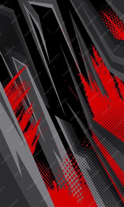 Premium Vector Abstract Geometric Stripes Textured Racing Background
