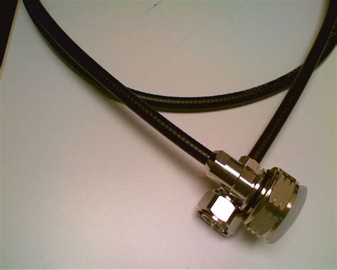 Cable Assembly 716 Din Male To 43 10 Din Male On ½” Foam Dielectric