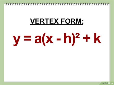 5 Cara Untuk Mencari Verteks Wikihow