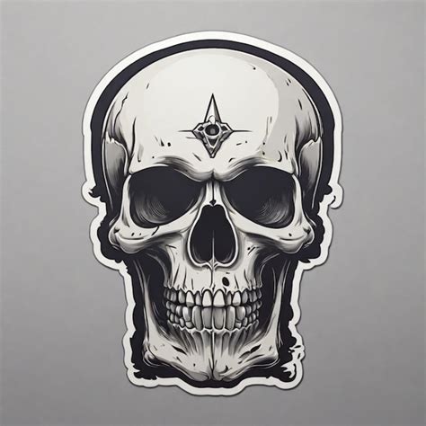 Premium Vector Skull Vector Background