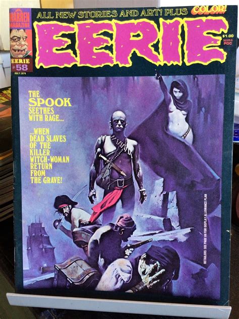 3 Eerie Magazine Lot 58 59 60 Warren Publishing 1970s Horror
