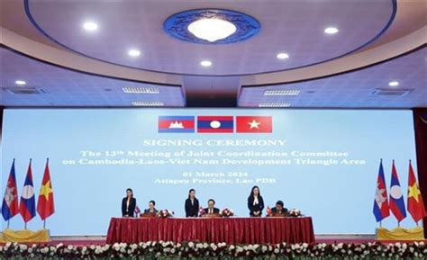 Vietnam Calls For Breakthrough Measures For Clv Development Triangle Area