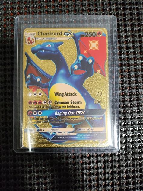 Shining Charizard Gx Gold