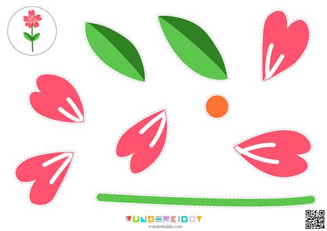 Free Flower Craft Printable Easy Floral Fun Printables For Everyone
