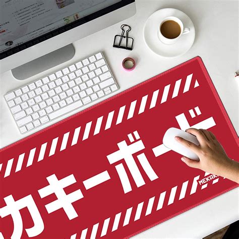 Dixie Mechomnitype Mousepads Red Gaming Mouse Pad Black Large Extended