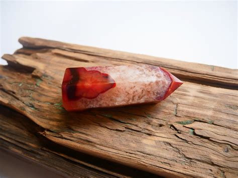 瑪瑙白水晶共生水晶柱 巫娜繪療癒｜其他人氣榜 Pinkoi