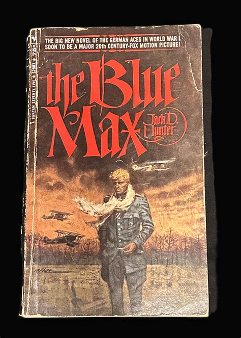The Blue Max Jack D Hunter Bantam S5792 Wwi German Aces War Nov