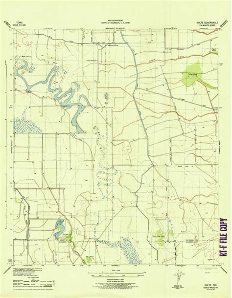 Classic Usgs Winnie Nw Texas 75x75 Topo Map Mytopo Map Store