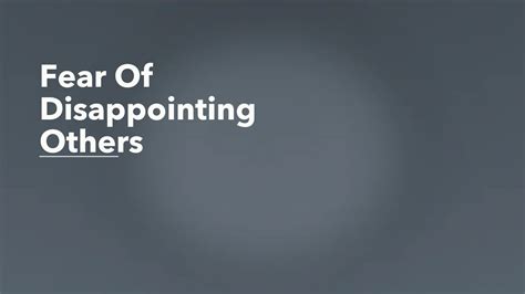 How Fear Of Disappointing Others Shapes Adult Decisions Click2pro
