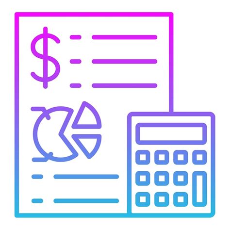 Calculations Icon Premium Vector