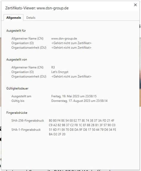 TLS-Zertifikate: So erkennen Sie eine gesicherte Verbindung