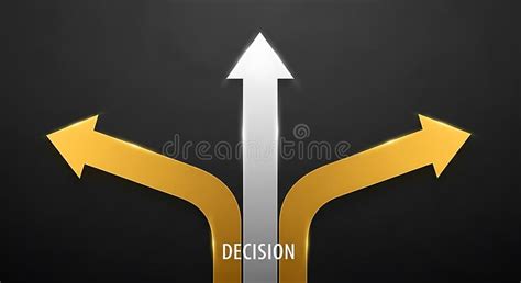A Branching Path With Three Directions Symbolizing A Decision Point