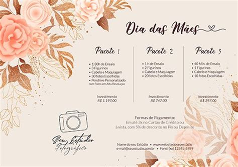 Propostas De Orçamento Editáveis Universo Fotografico