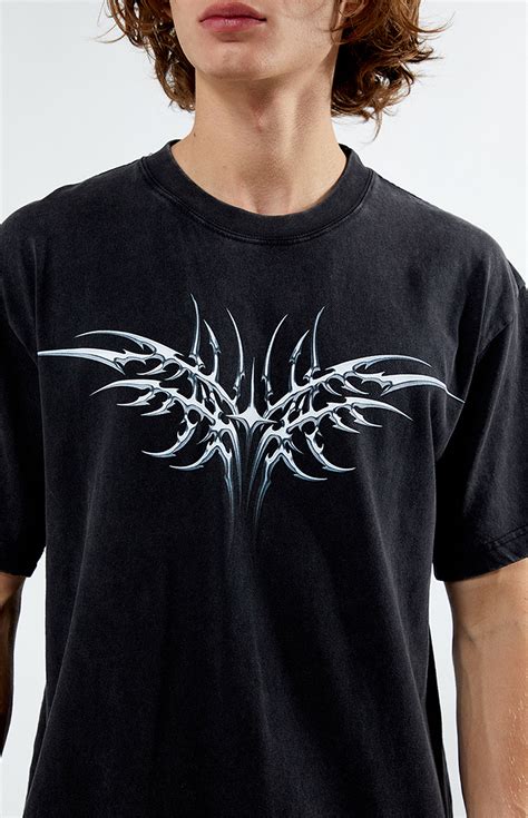 Pacsun Cyber Wing Oversized T Shirt Pacsun