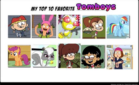 Top10 Favorite Tomboys By Nix Achlys On Deviantart