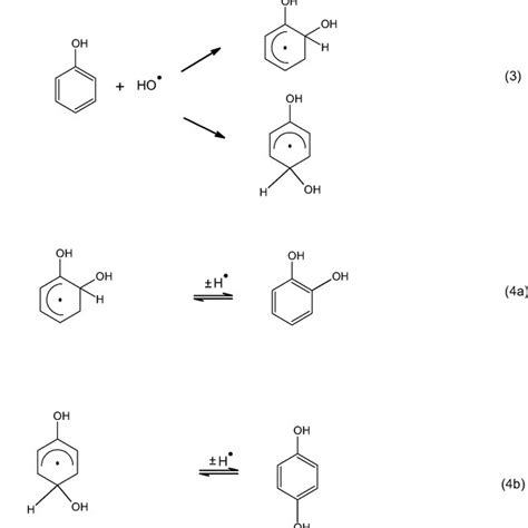 Scheme 3 Proposed Reaction Pathway For Phenol Hydroxylation